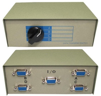 PRO SIGNAL - 4 Port SVGA Switch Box | eBay