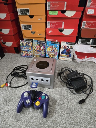 Nintendo GameCube Console Silver DOL-001 NTSC-J(JPN) Bundle ready to ...