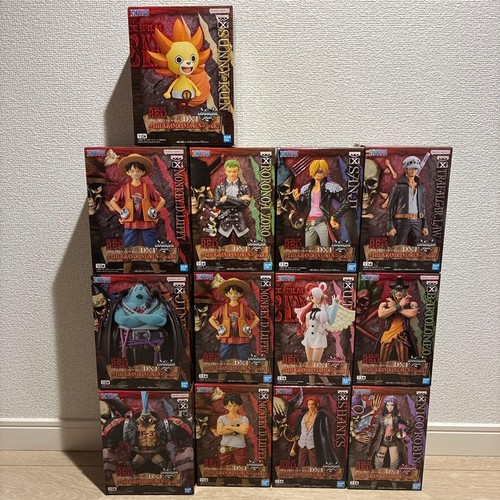 ONE PIECE FILM RED 13 Figure Set Luffy Zoro Sanji Robin Franky Jinbe ...