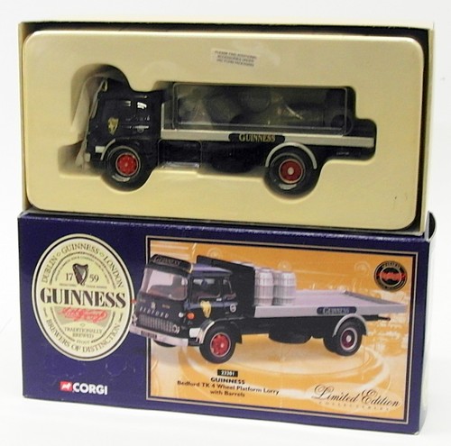 Corgi 1/50 Scale Model Truck 23201 - Bedford TK 4 Wheel Lorry & Barrels ...