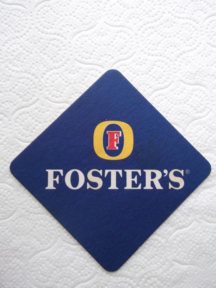 FOSTER'S NO SHARKING beer coaster from AUSTRALIA | eBay