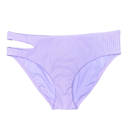Sanctuary Swim Refresh Rib Cut-Out Midster Swim Bottom Size Large Petal ...