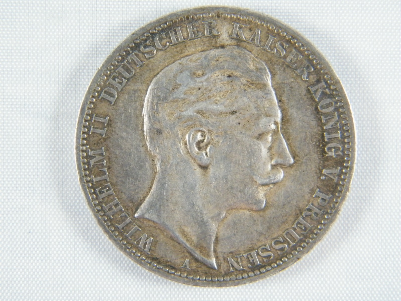 Moneda 3 Drei Mark 1909 A Deutsches Reich Wilhelm II Kaiser | World ...