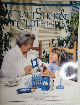 Mark Publishing Craft Stick & Clothespin Instructions #11070 16 ...