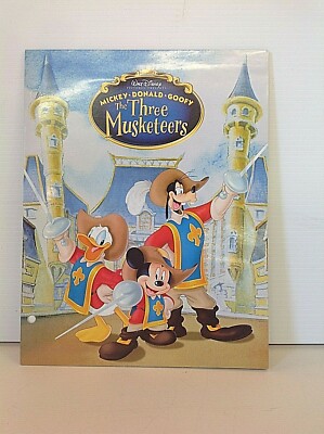 Vintage 2004 Disney THE THREE MUSKETEERS Dvd Video Release Mickey ...