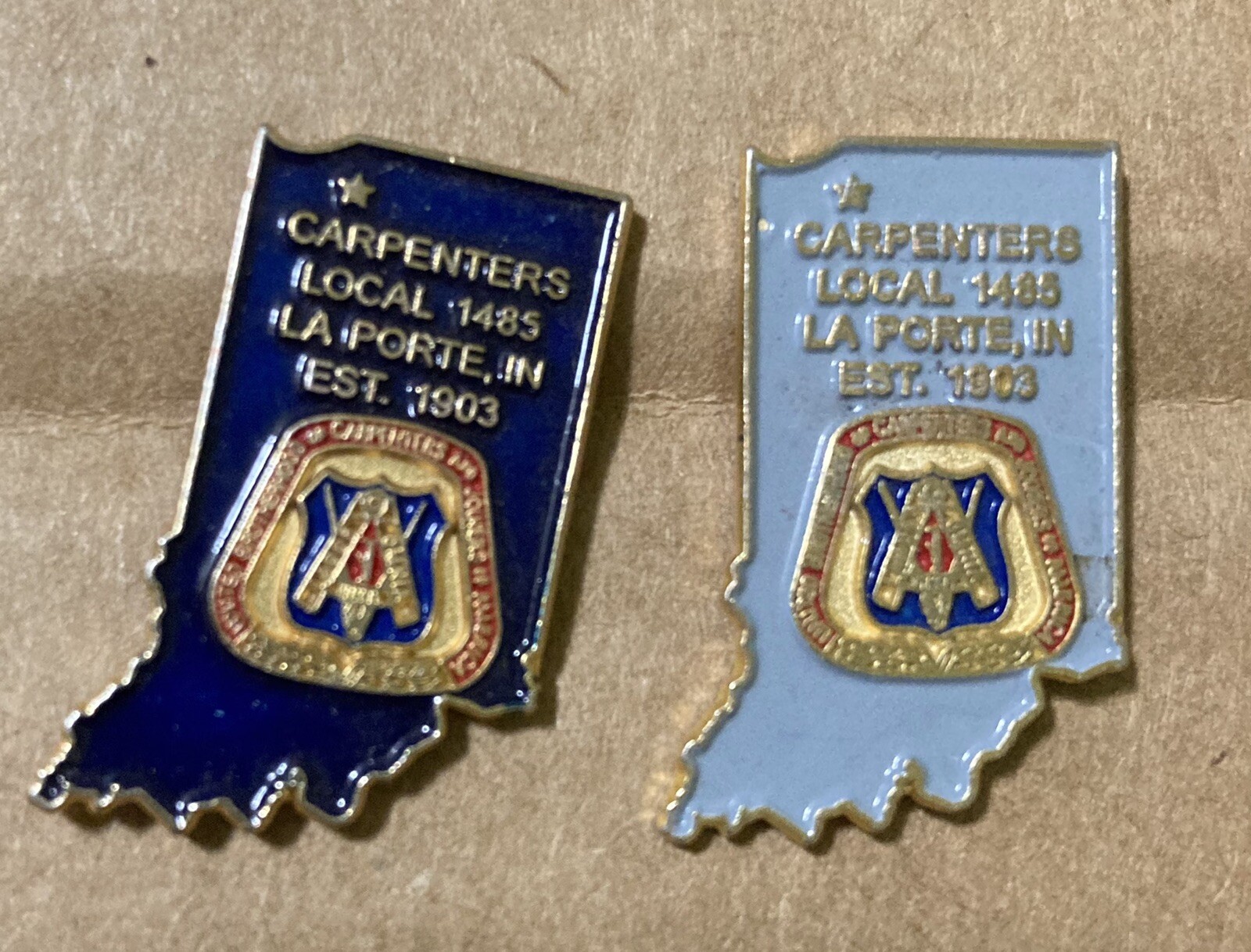UBC Local 1485 Pin Set | eBay