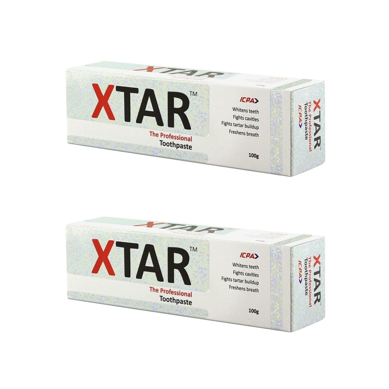 Icpa Xtar Toothpaste For Tartar Control 100Gm (Pack Of 100*2) Free ...