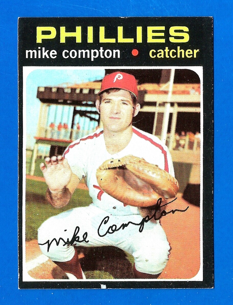 1971 Topps BASEBALL SET BREAK #77 MIKE COMPTON PHILLIES (JP1) | eBay