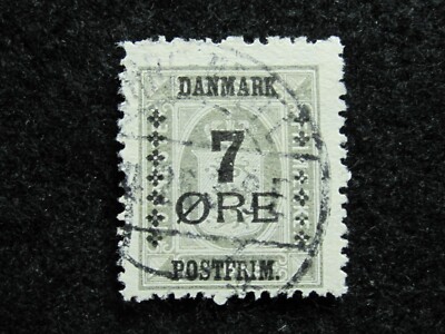 DENMARK - SCOTT# 186 - USED - CAT VAL $32.50 | eBay