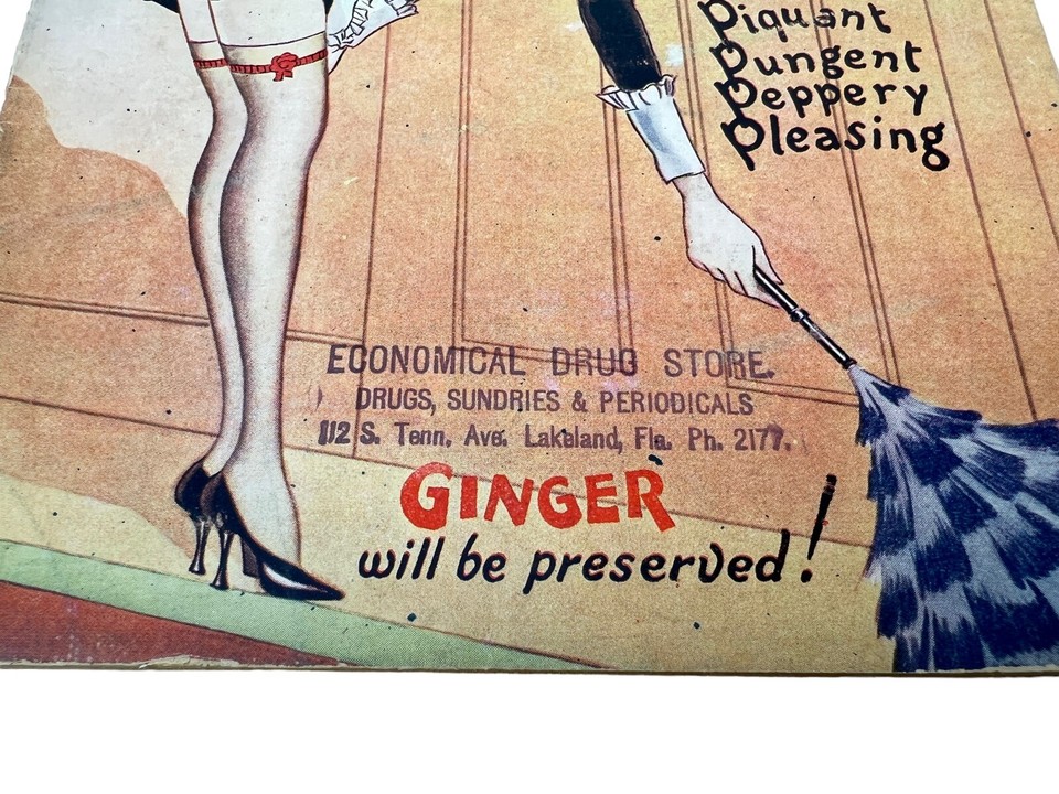 Ginger Stories JANUARY 1930 Vol. 2 No. 3 Spicy Pulp Magazine FLAPPER ...
