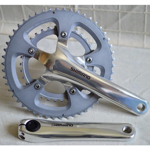 Shimano FC R700 Crankset 50 34 Teeth 165mm Road Bike Chainring Crank ...