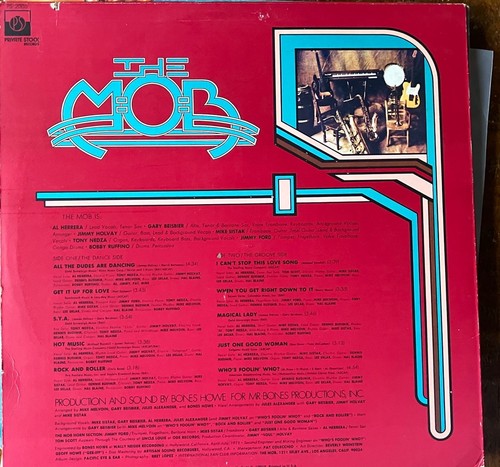 The Mob Self Titled LP - Private Stock PS 2005 / EX | eBay