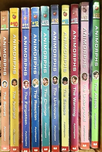 Animorphs 9, 10, 11, 12, 13, 14, 15, 16, 17 & 26 - Pick Or Lot - 20% ...