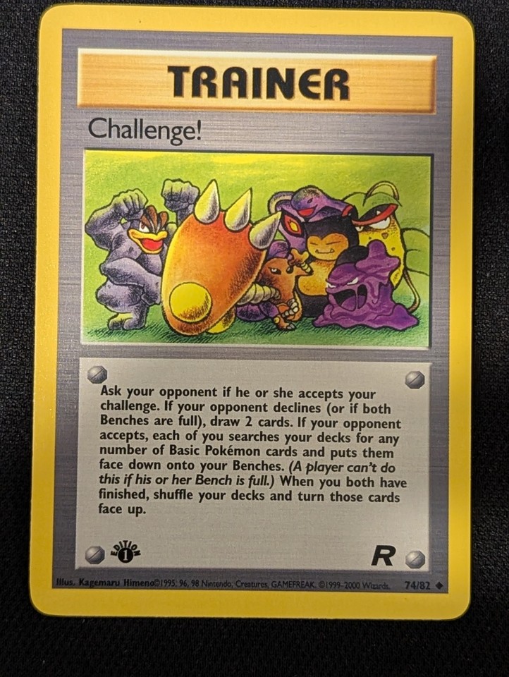 5x 1st Edition Team Rocket Pokemon Cards Non-Holo Bulk Lot WOTC TCG ...