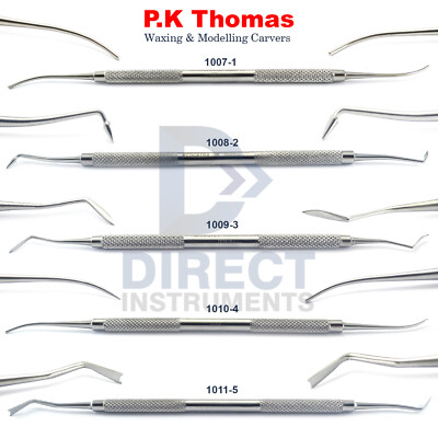 Dental Wax Carving Modelling Tools PK Thomas Carvers Waxing Instrument ...
