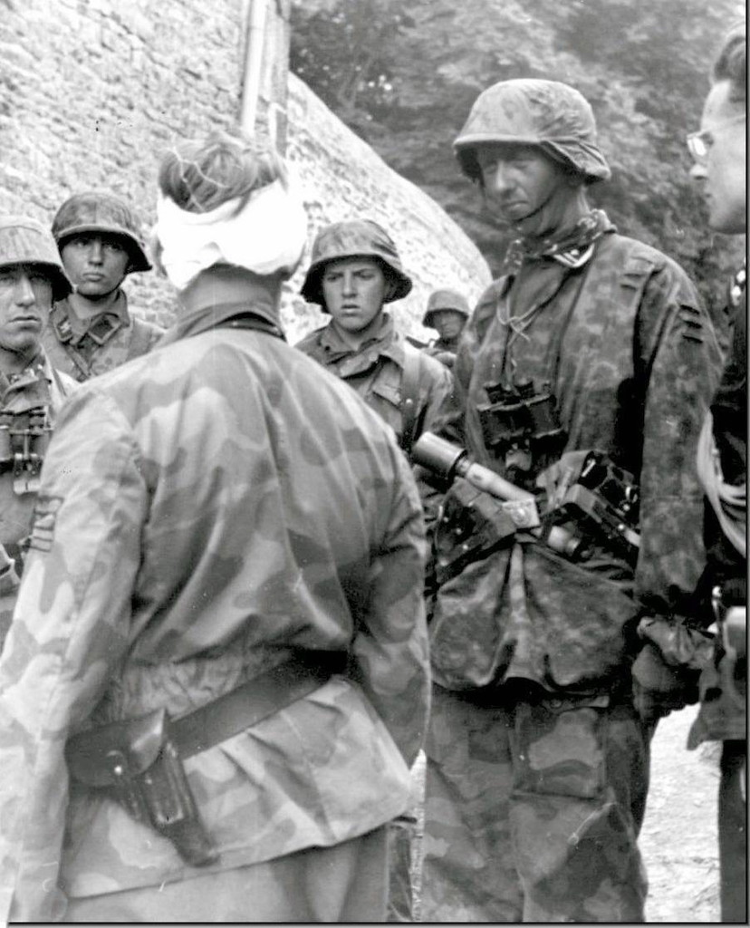 WWII B&W Photo Wounded German Soldier Wehrmacht World War Two WW2 ...