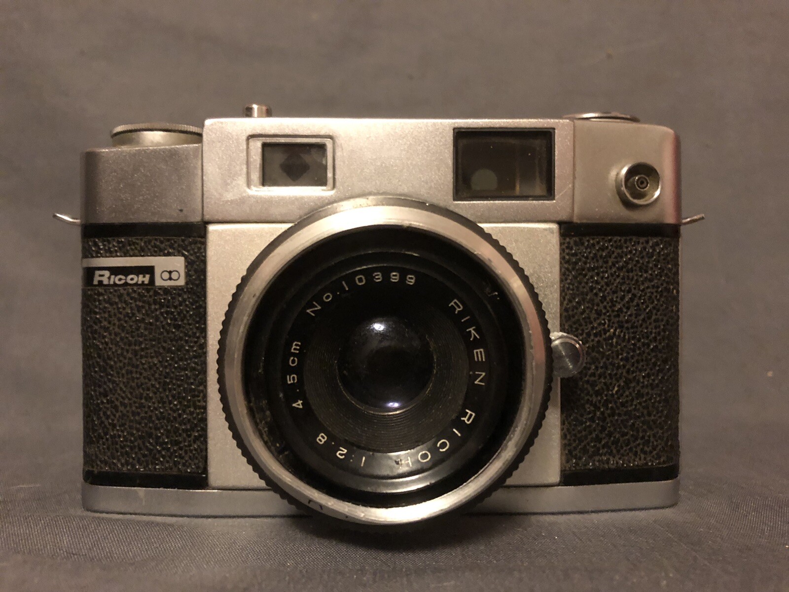 RICOH 300 35mm Rangefinder Camera, 1:2.8 4.5cm Riken Ricoh Lens ...