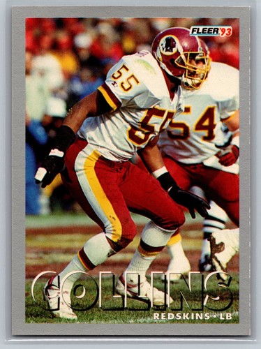1993 Fleer Football #471 Andre Collins Washington Redskins | eBay