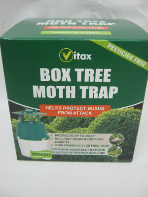 Vitax Box Moth Trap Box Tree Moth Buxus Natural Pheromone Pest Control ...