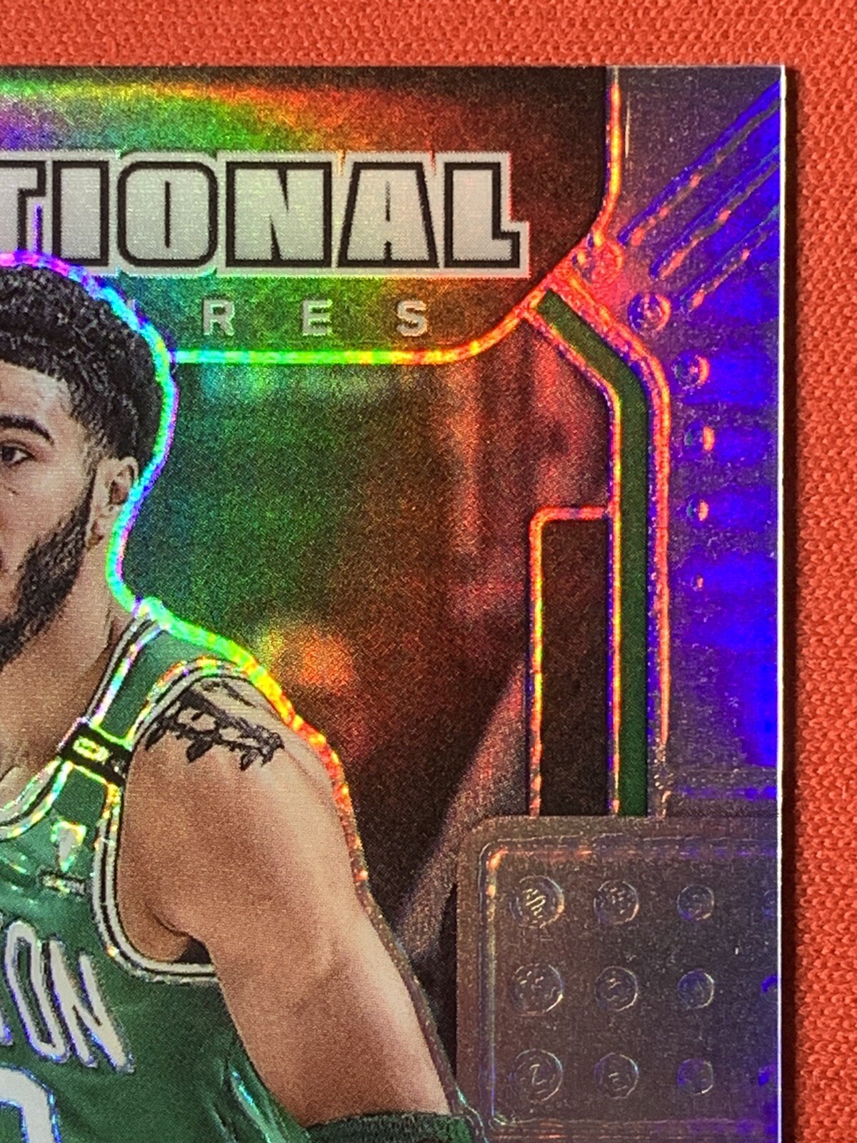 Jayson Tatum 2021-22 Sensational Signatures Silver PRIZM Holo Auto ...