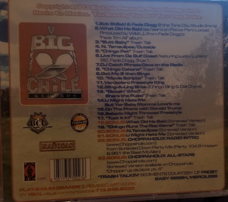 Chingo Bling Duro En La Pintura CD | eBay