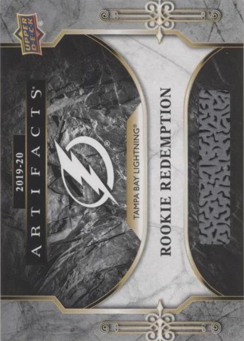 2019-20 Upper Deck Artifacts - Rookie Redemption Carter Verhaeghe # ...