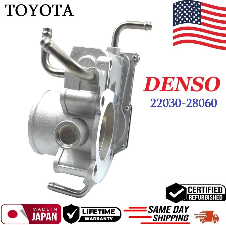 GENUINE DENSO Throttle Body For 2003-2007 TOYOTA & SCION 2.4L I4 #22030 ...