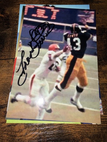Frank Lewis Autographed Signed 4x6 Photo NFL Football Pittsburgh ...