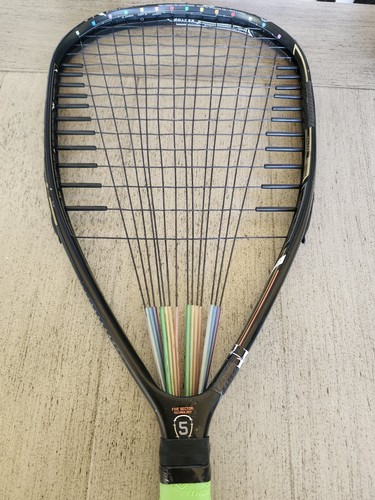 E-Force Sector 5 160g Quadraform Racquetball Racquet Python Grip | eBay