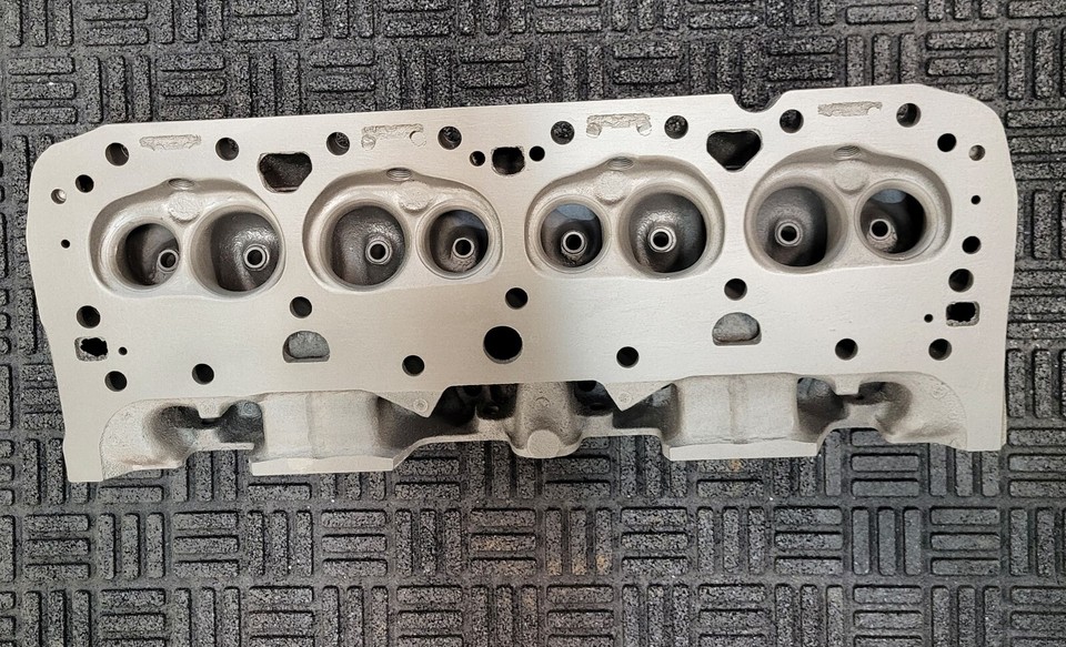 SMALLBLOCK CHEVY 327 CYLINDER HEAD #462 ANGLE MILLED 3890462 NO CASTING ...