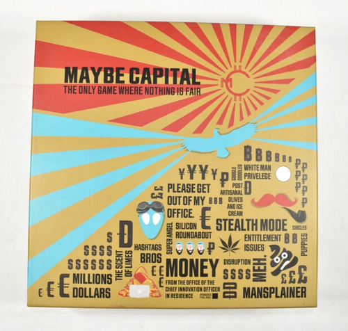 Maybe Capital Board Game COMPLETE Business Investment Finance Sealed ...