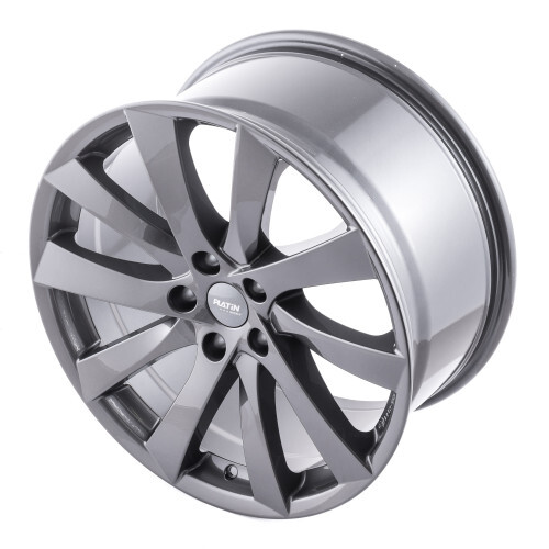 4x Felgen PLATIN P 106 8 5x18 ET35 5x114 3 Dark Anthracite 18Zoll ...