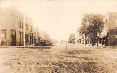 Perham Minnesota Main Street Real Photo Vintage Postcard AA76832 | eBay
