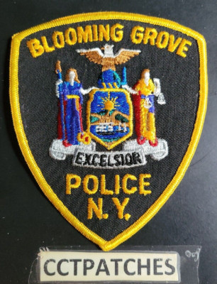 BLOOMING GROVE, NEW YORK POLICE SHOULDER PATCH | eBay