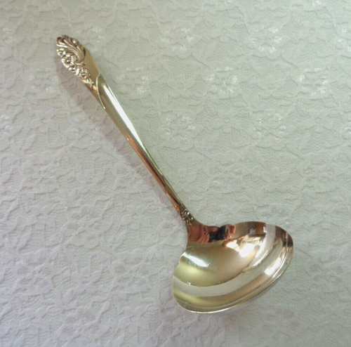 Oneida Community 1950 EVENING STAR Silver Plate Gravy Ladle *FREE ...