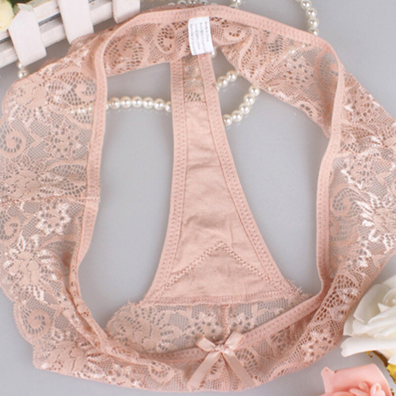 Women's Sexy Lace G-string Thongs Briefs Panties Knickers Underwear ...