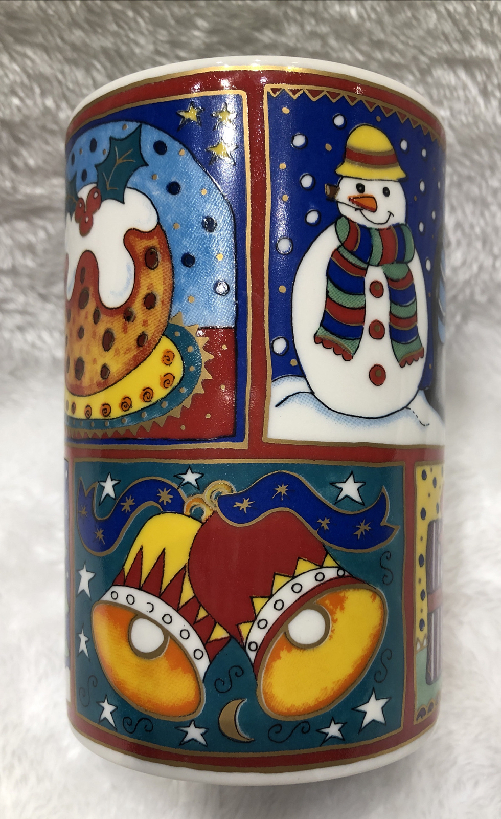 RARE Dunoon Winter Wonderland By Jane Brookshaw Stoneware Christmas ...