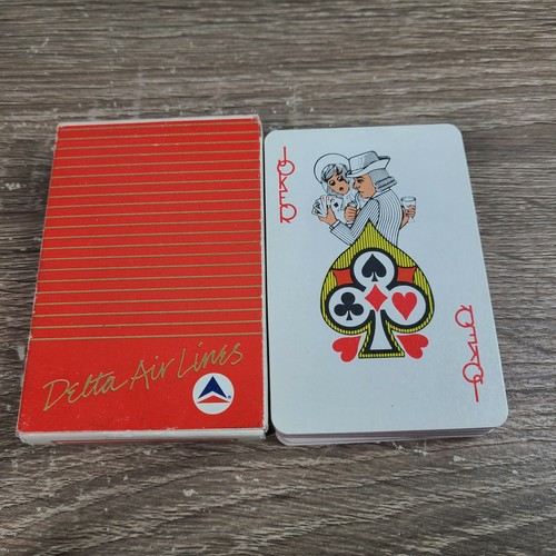 Playing Cards Delta Airlines Vintage Original Sealed ARRCO Stripe | eBay