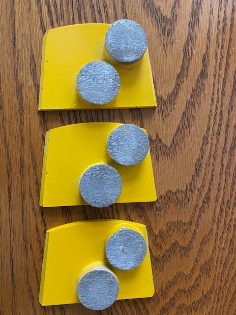 EDCO 30- Grit Double Dyma-Dot Soft Concrete 3PCS Set QC2B-SC-0070N | eBay