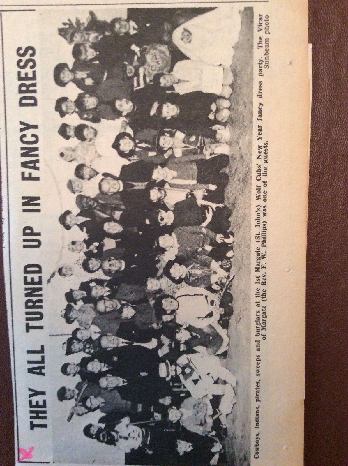 Q2e Ephemera 1966 Picture 1st Margate Wolf Cubs Fancy Dress | eBay UK