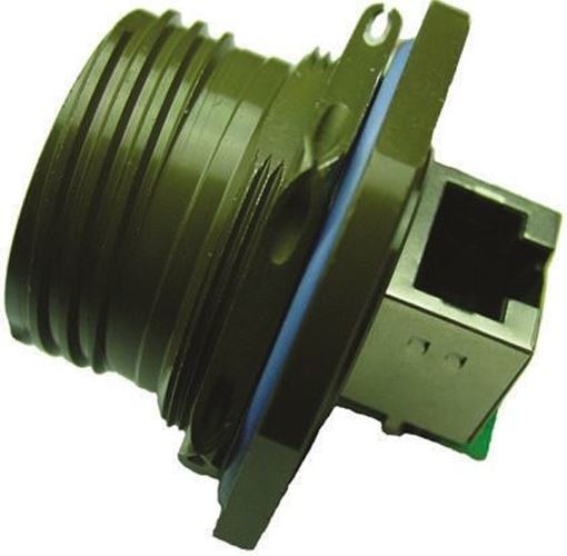 Amphenol RJFTV, Right Angle Panel Mount RJ45 Connector Female | eBay