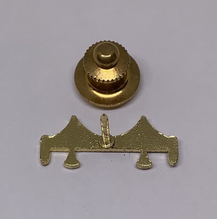 Vintage Golden Gate Bridge San Francisco California Gold-Tone Lapel Pin ...