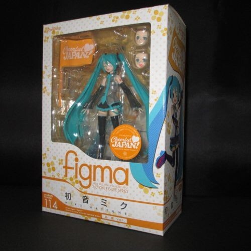 figma 114 Hatsune Miku Figure Cheerful Ver. VOCALOID Max Factory from ...