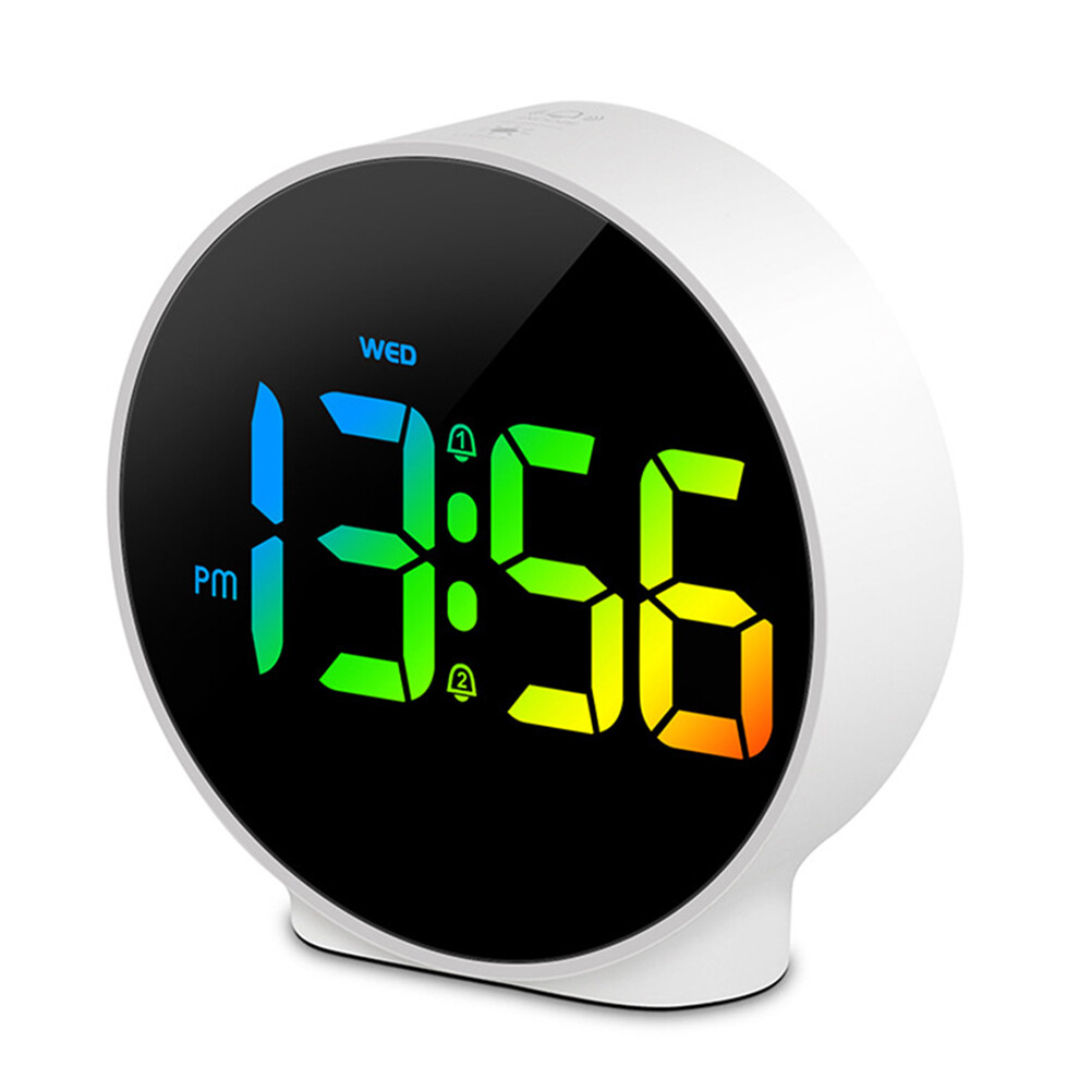 LED Alarm Clock 3 Brightness Level 5 Modes for Teens Girls Adults ...