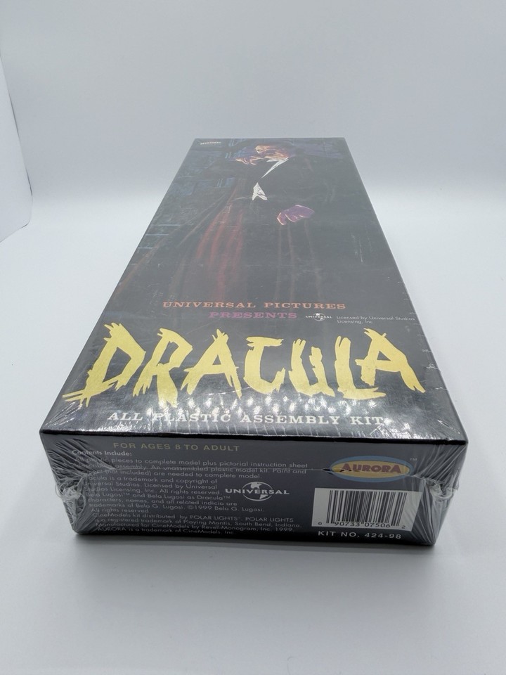 Aurora Universal Monsters Dracula Plastic Model Kit 424-98 factory ...