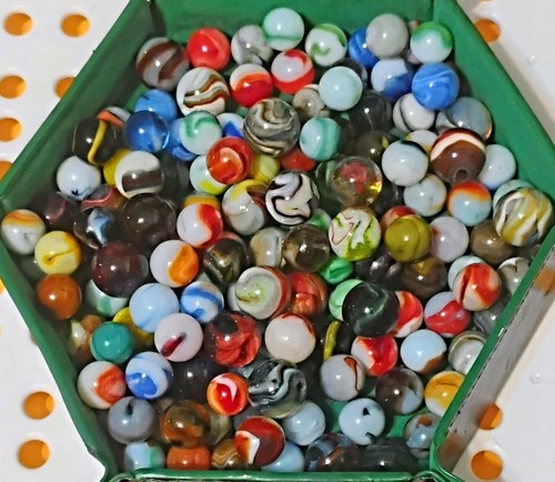 144 Jabo/DAS Vintage Patch*Swirl Collectible Marble Lot | eBay