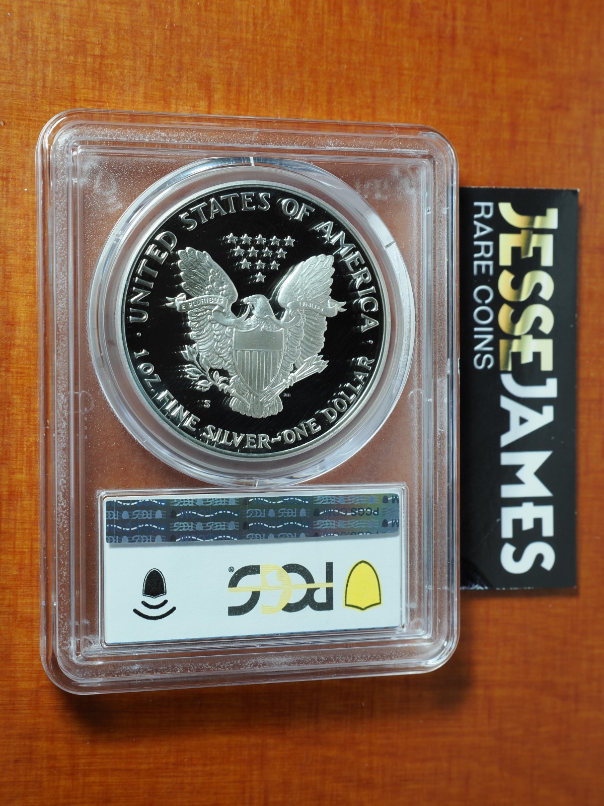 1990 S PROOF SILVER EAGLE PCGS PR70 DCAM CLASSIC BLUE LABEL | eBay