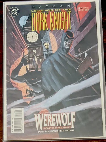 Batman: Legends of the Dark Knight #71 NM 9.4 DC COMICS 1995 WEREWOLF ...
