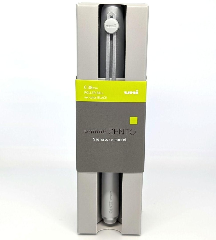 Mitsubishi Uniball Zento Signature 0.38mm Silver UB-ZH-38 | eBay