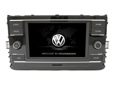 Radio Composition Color, Bluetooth, Colour, 2017 #VW Golf 7 VII, Passat ...